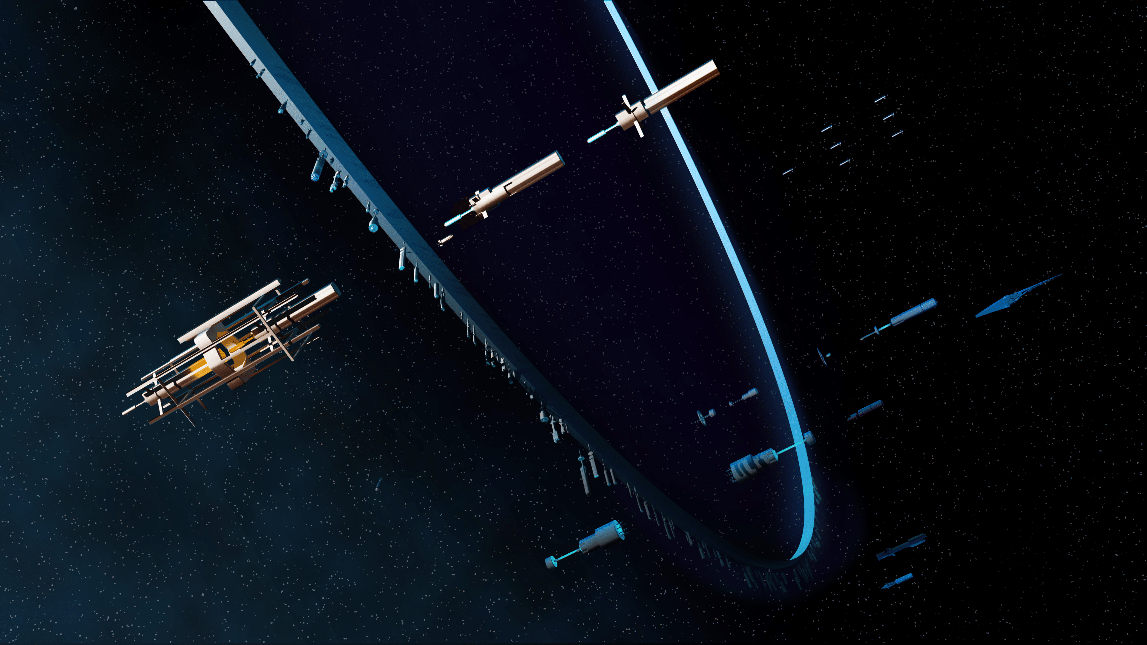 Iain M. Banks' Culture cycle - Part 2 - Orbital design - Sébastien Garnier